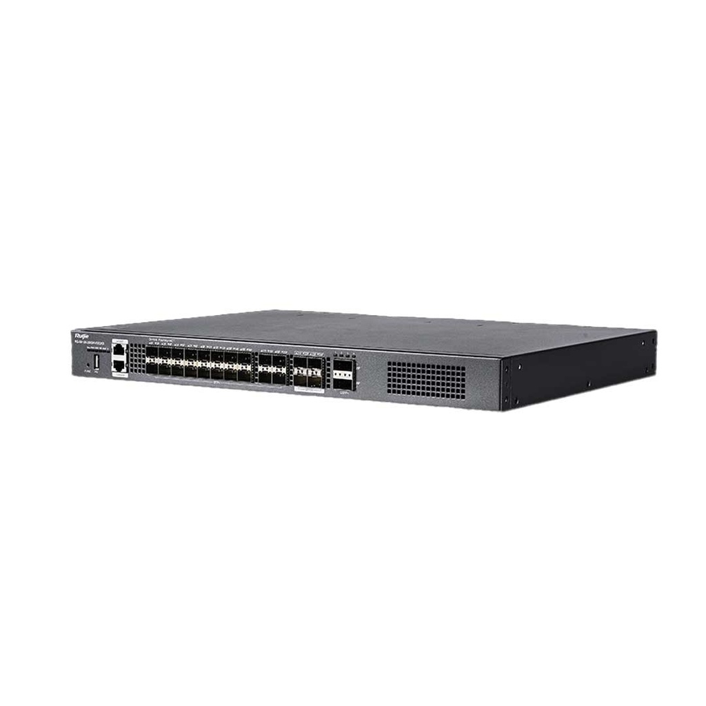 Ruijie Reyee RG-S6120-20XS4VS2QXS 24-Port 10GE Layer 3 Managed Core and Aggregation Switch With ...